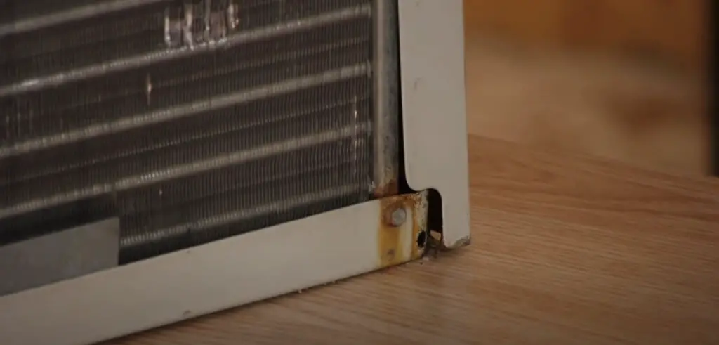 Frigidaire Window Air Conditioner Drain Hole Location?