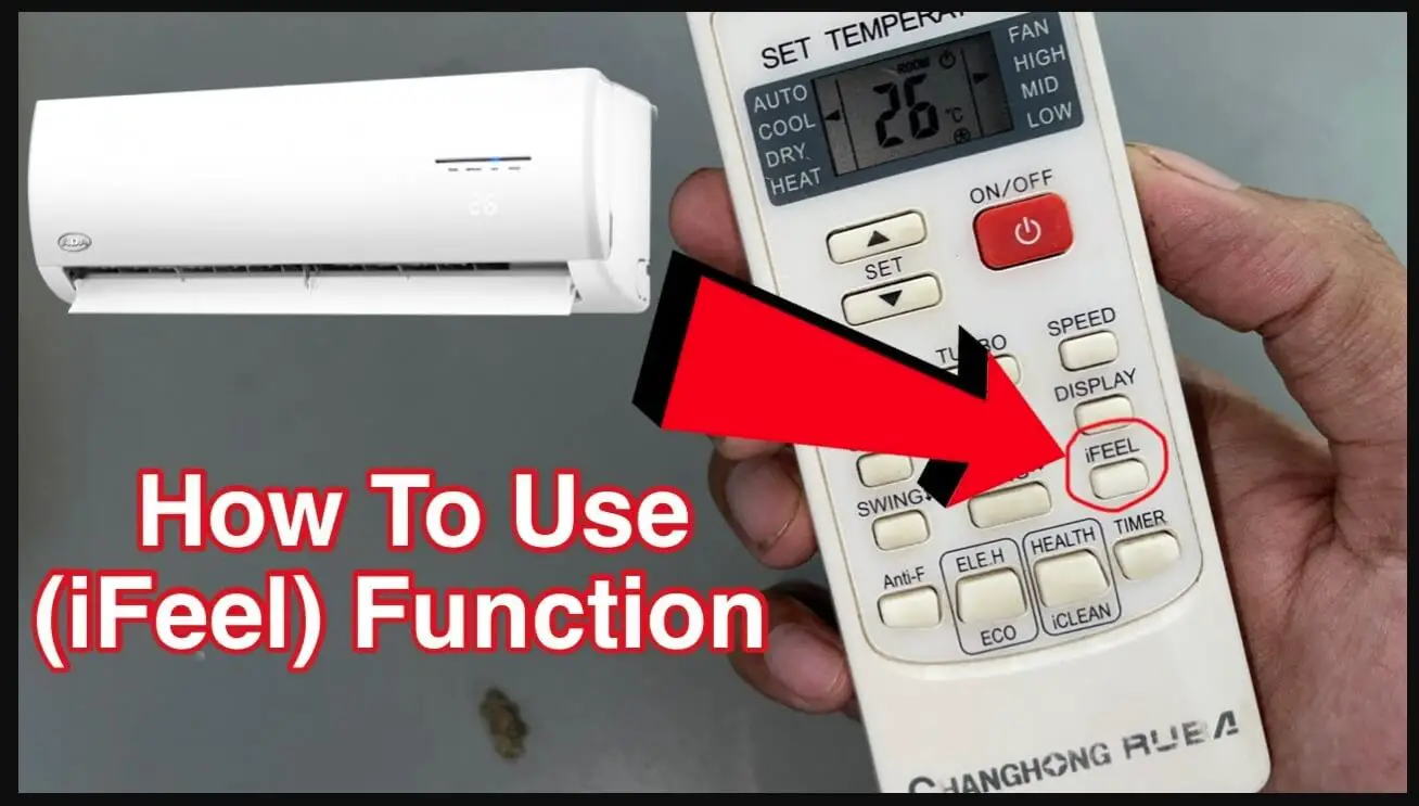 What Is I Feel Button In Ac Remote? | Smart AC Solutions