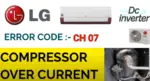 Understanding The Meaning Of CH 07 On LG Dual Inverter