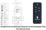 Friedrich Air Conditioner Remote Control Symbols| Learn It