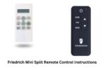 Friedrich Air Conditioner Remote Control Symbols| Learn It