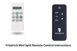 Friedrich Air Conditioner Remote Control Symbols| Learn It