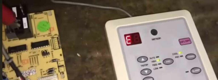 How To Fix E4 Error On Air Conditioner? [Easy Fix]