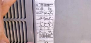 How To Determine Ac Tonnage From Model Number Carrier