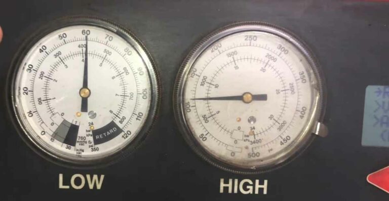 How Much Pressure Is On The High Side Of An Air Conditioner?