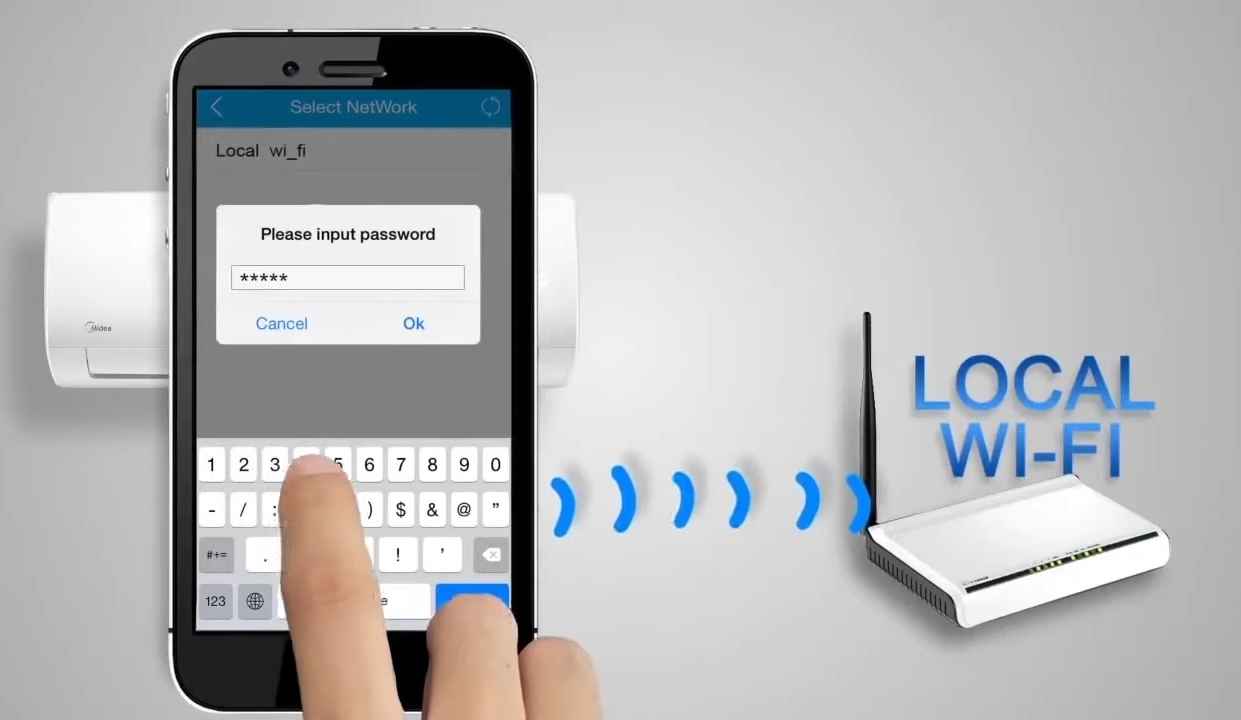 How To Connect Midea Air Conditioner To Phone | Smart AC Solutions