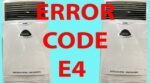 How To Fix The E4 Error Code On Your Air Conditioner?